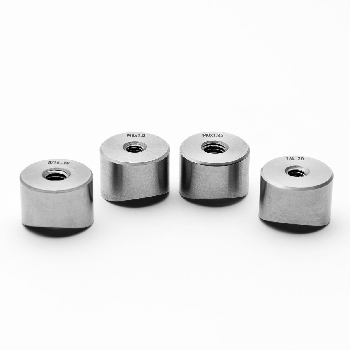 411WORKS 1" Coped Weld Bungs – 411 WORKS